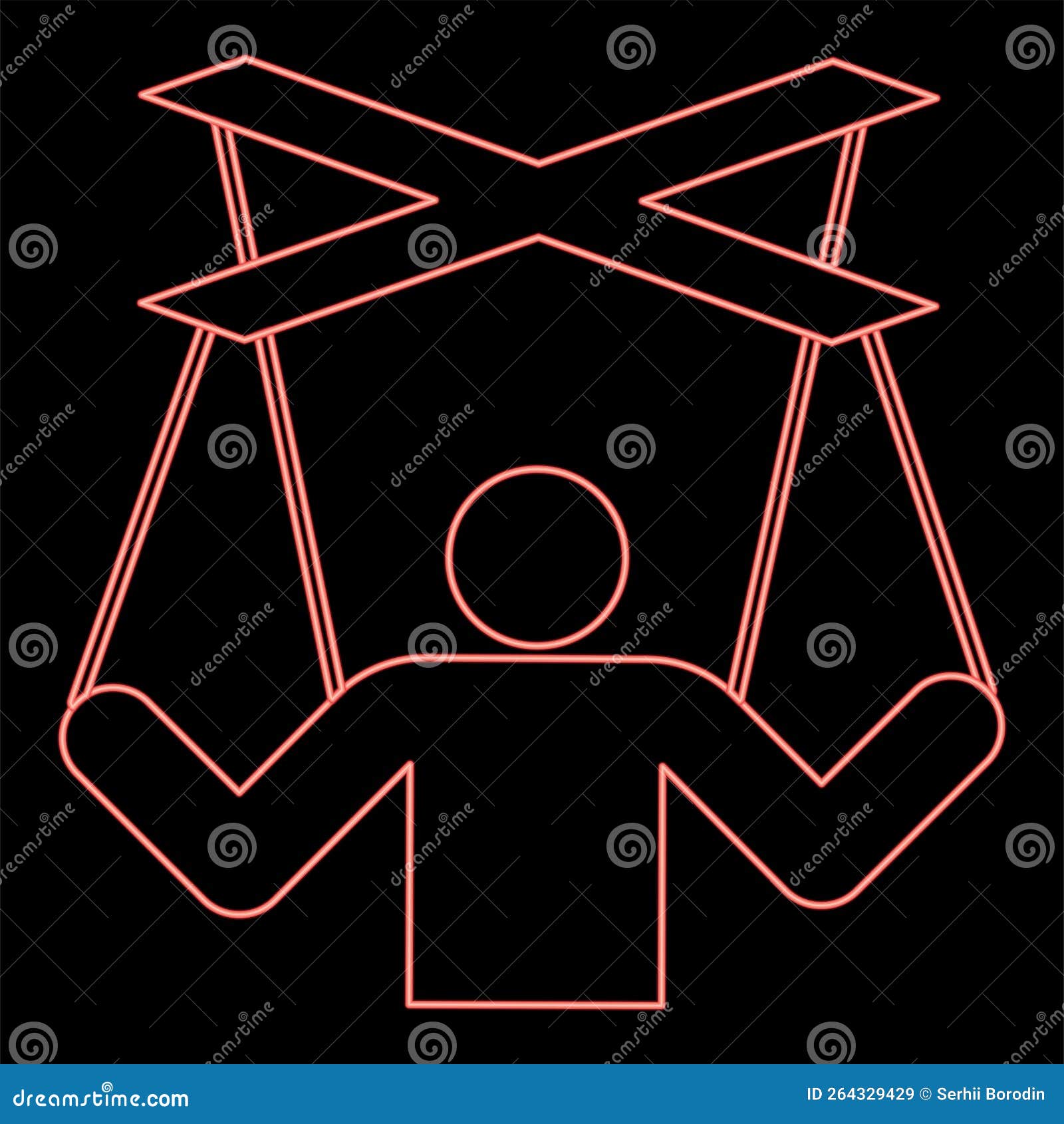 String Manipulation Puppet People Royalty-Free Cartoon | CartoonDealer ...