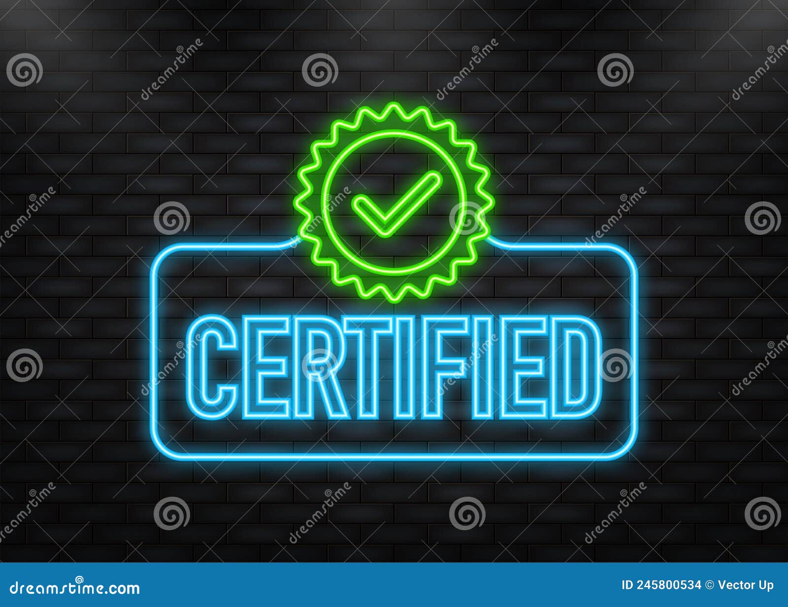Quality Certify Badge Icon. Qualification Certificate Medal. Quality ...