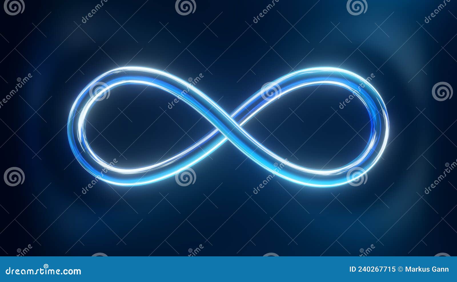 Neon Infinity Metaverse Symbol Editorial Image - Illustration of ...