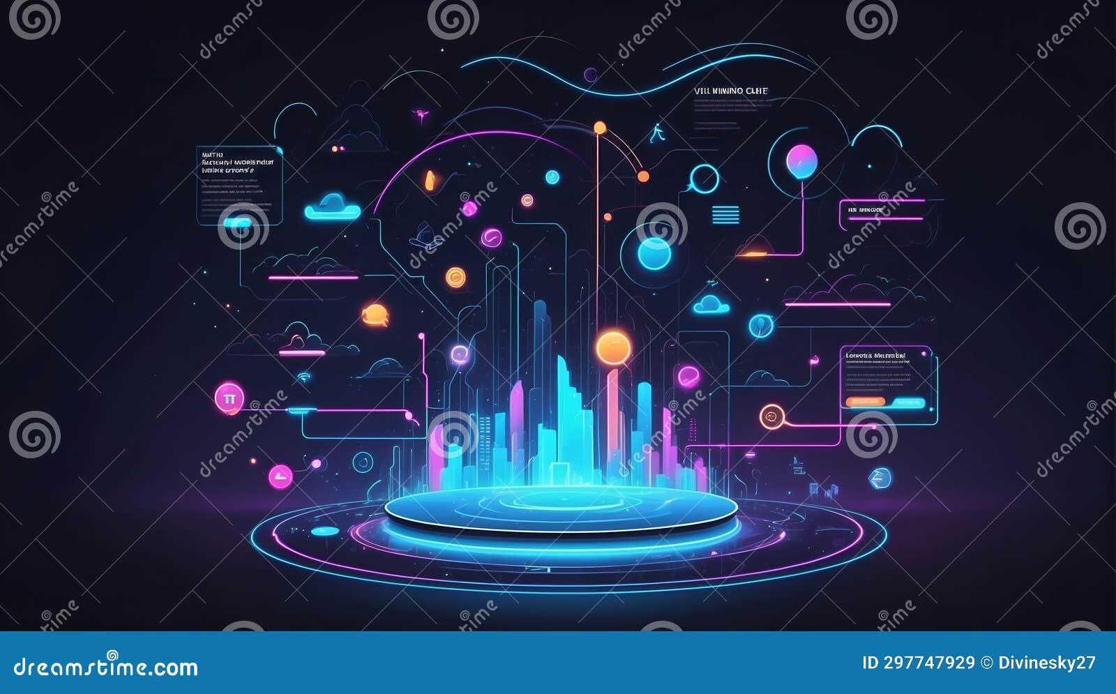 Neon Interface: a Visually Stunning Wonderland of Virtual Reality and ...