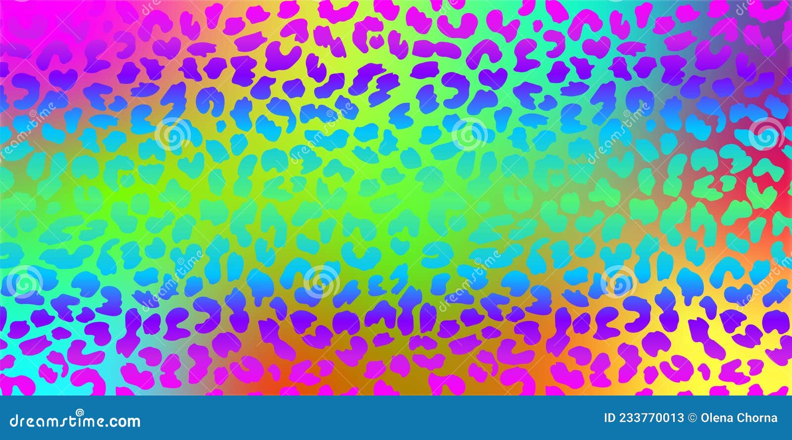 Neon Zebra Print Wallpaper