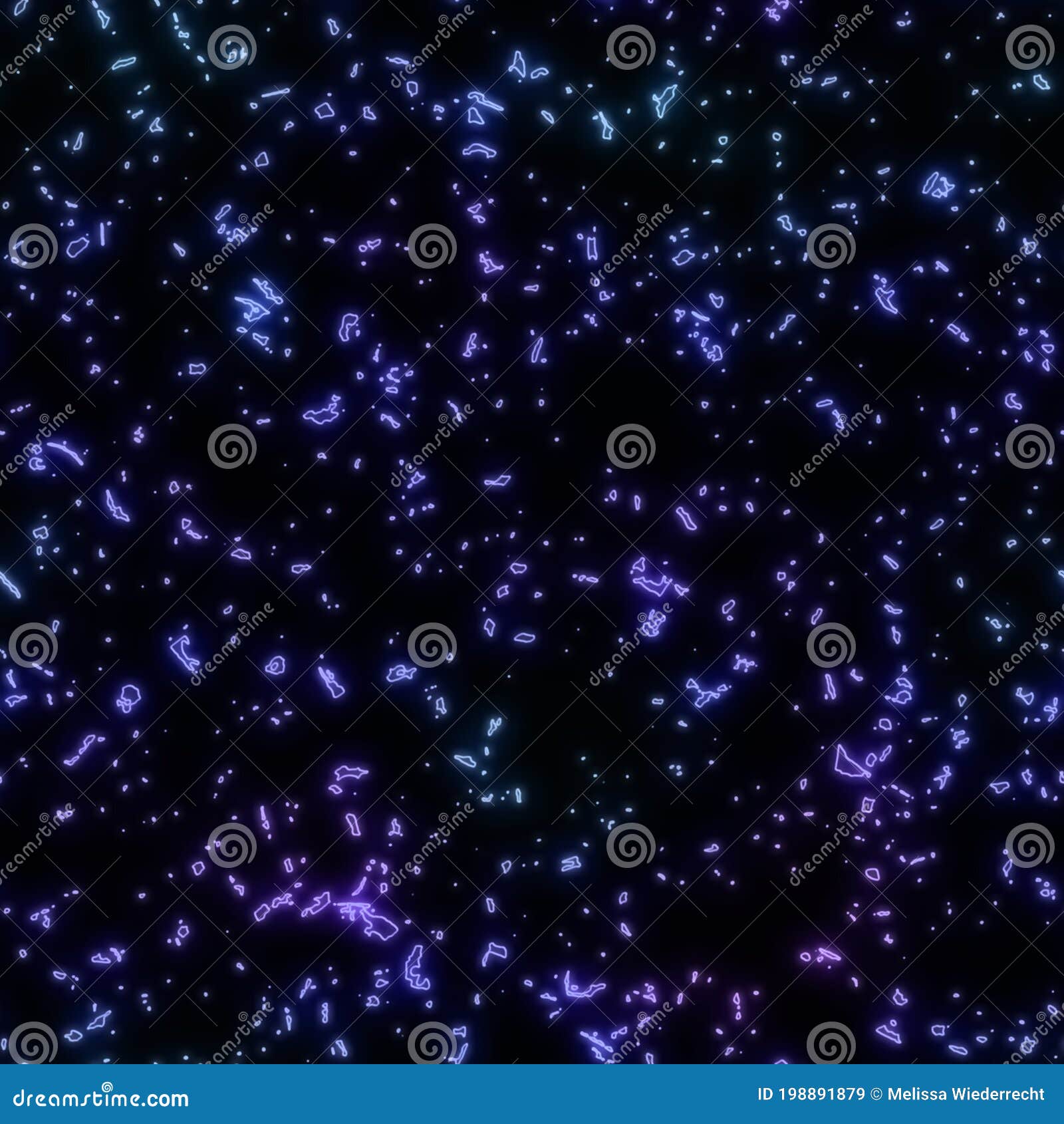 Neon Light on Black Seamless Repeat Pattern Stock Illustration ...