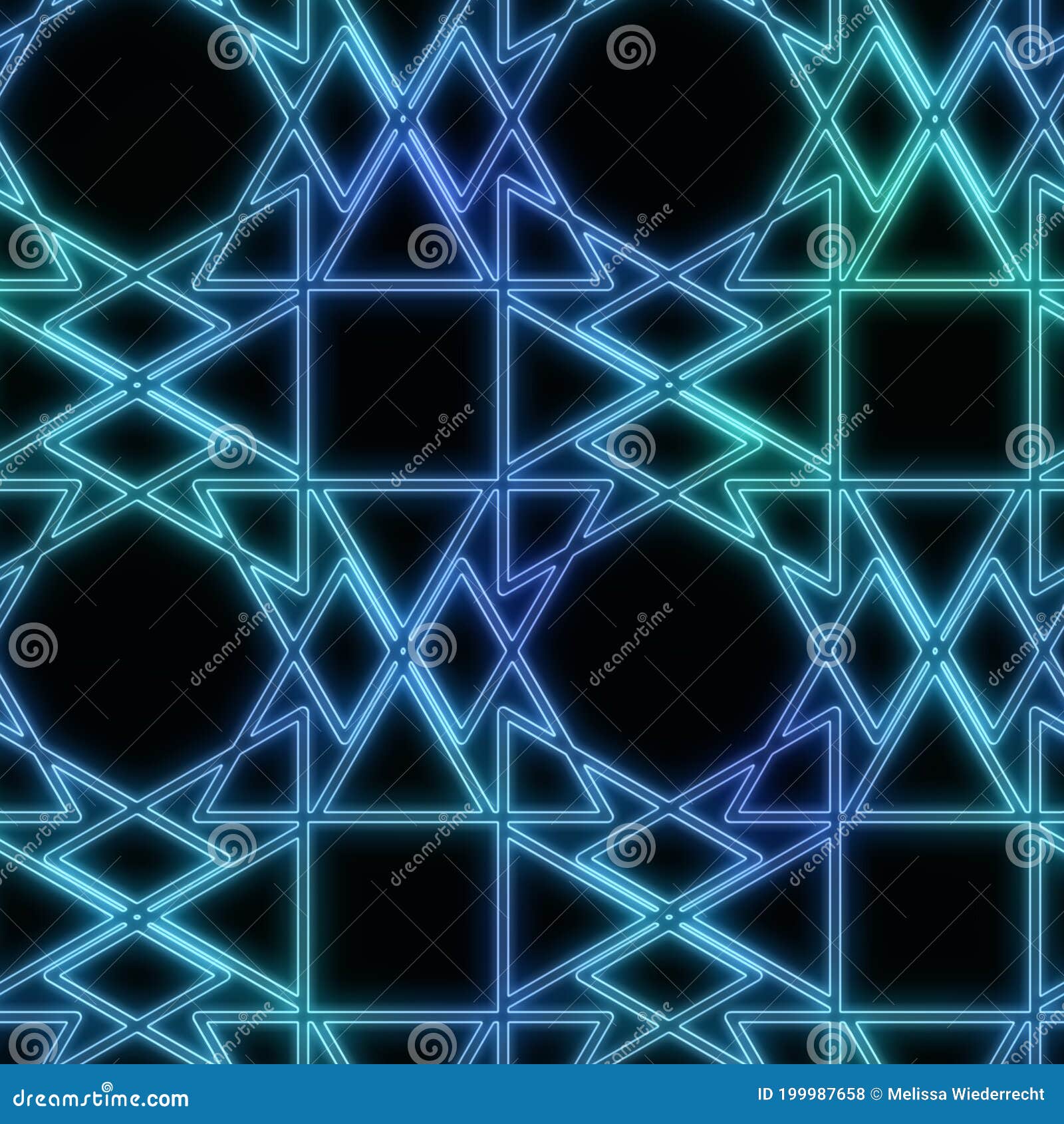 Neon Light on Black Seamless Repeat Pattern Stock Photo - Image of ...