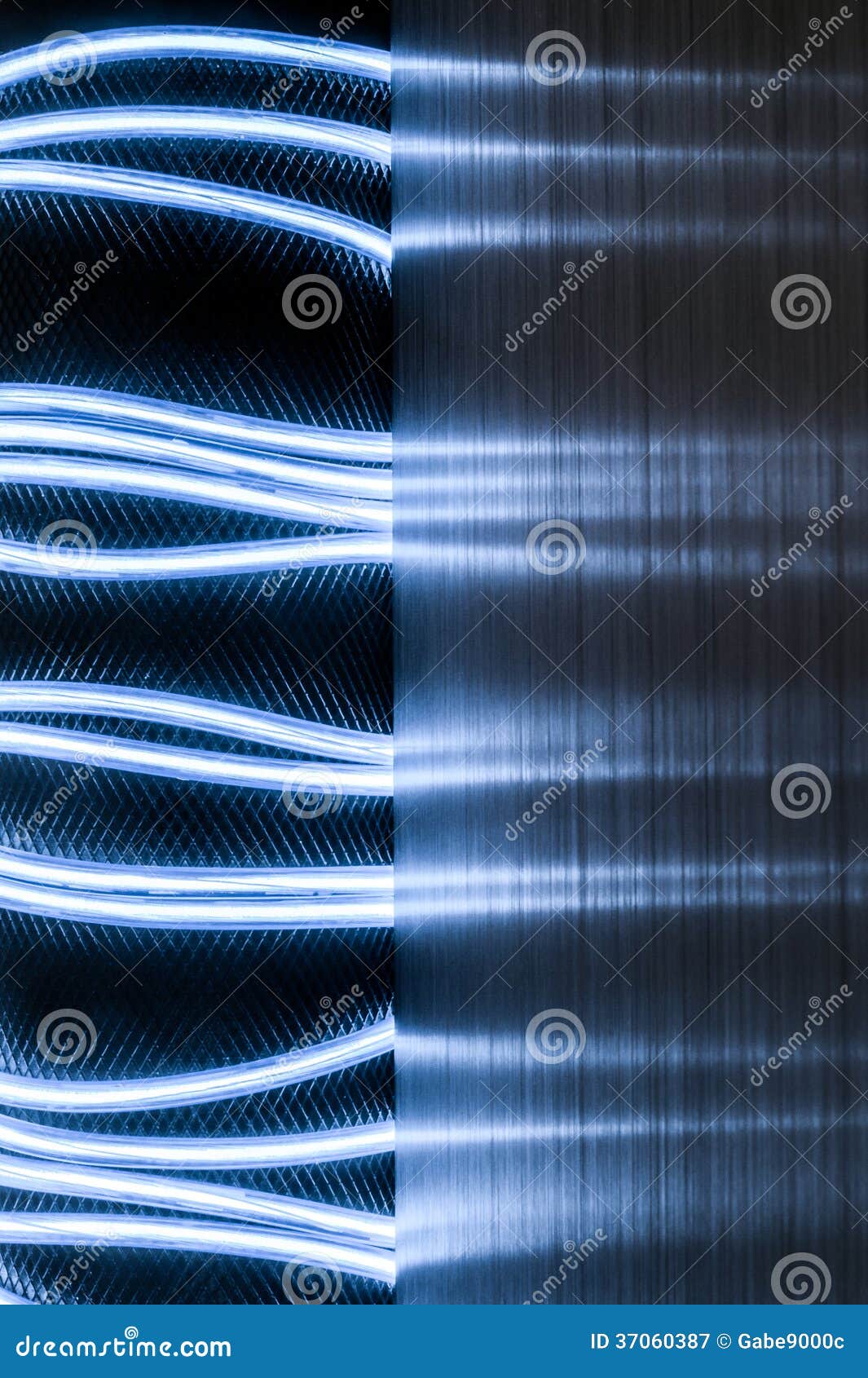 Neon Light Brushed Metal Background Abstract Stock Image - Image of ...