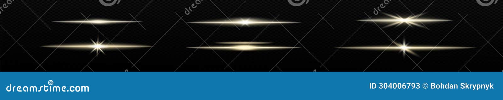 Neon Light Flash Glowing Line. Neon Light Beam Stock Illustration ...