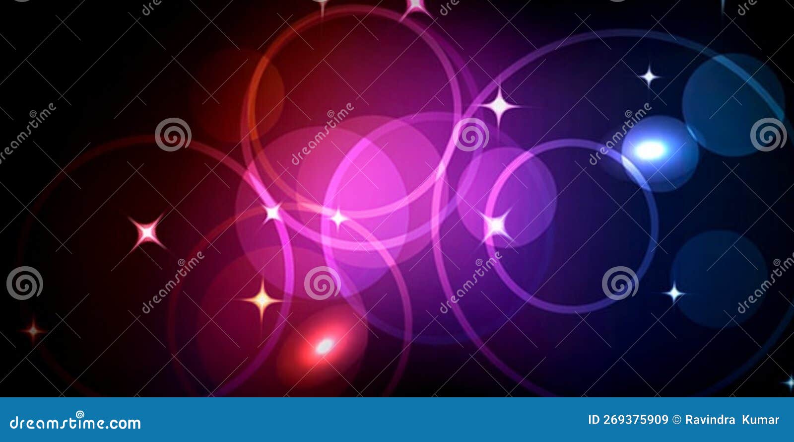 Neon Light Stock Image Black Background Stock Illustration ...