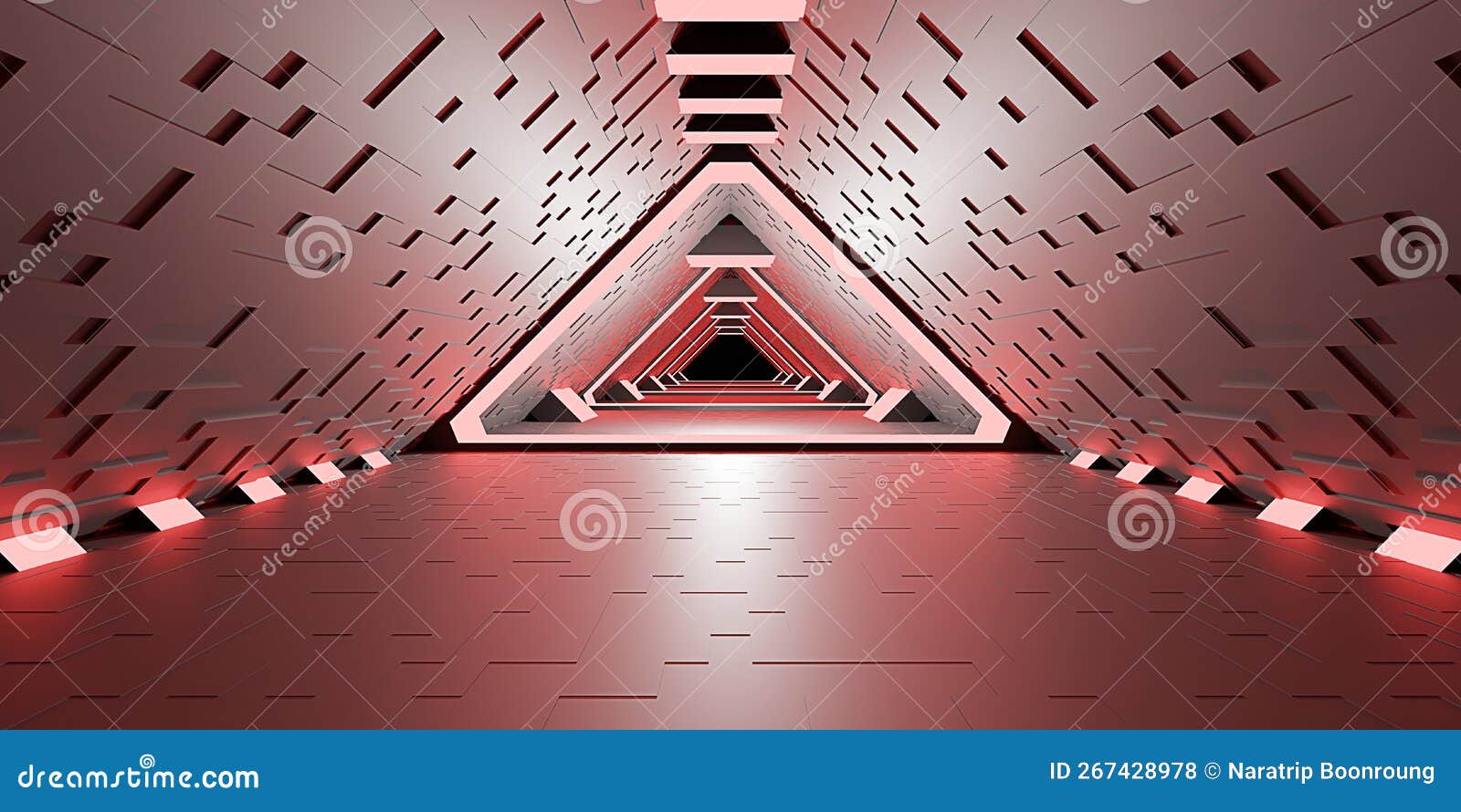 Neon Light Tunnel Laser Walkway Techno Cyberspace Technology Hyperloop ...