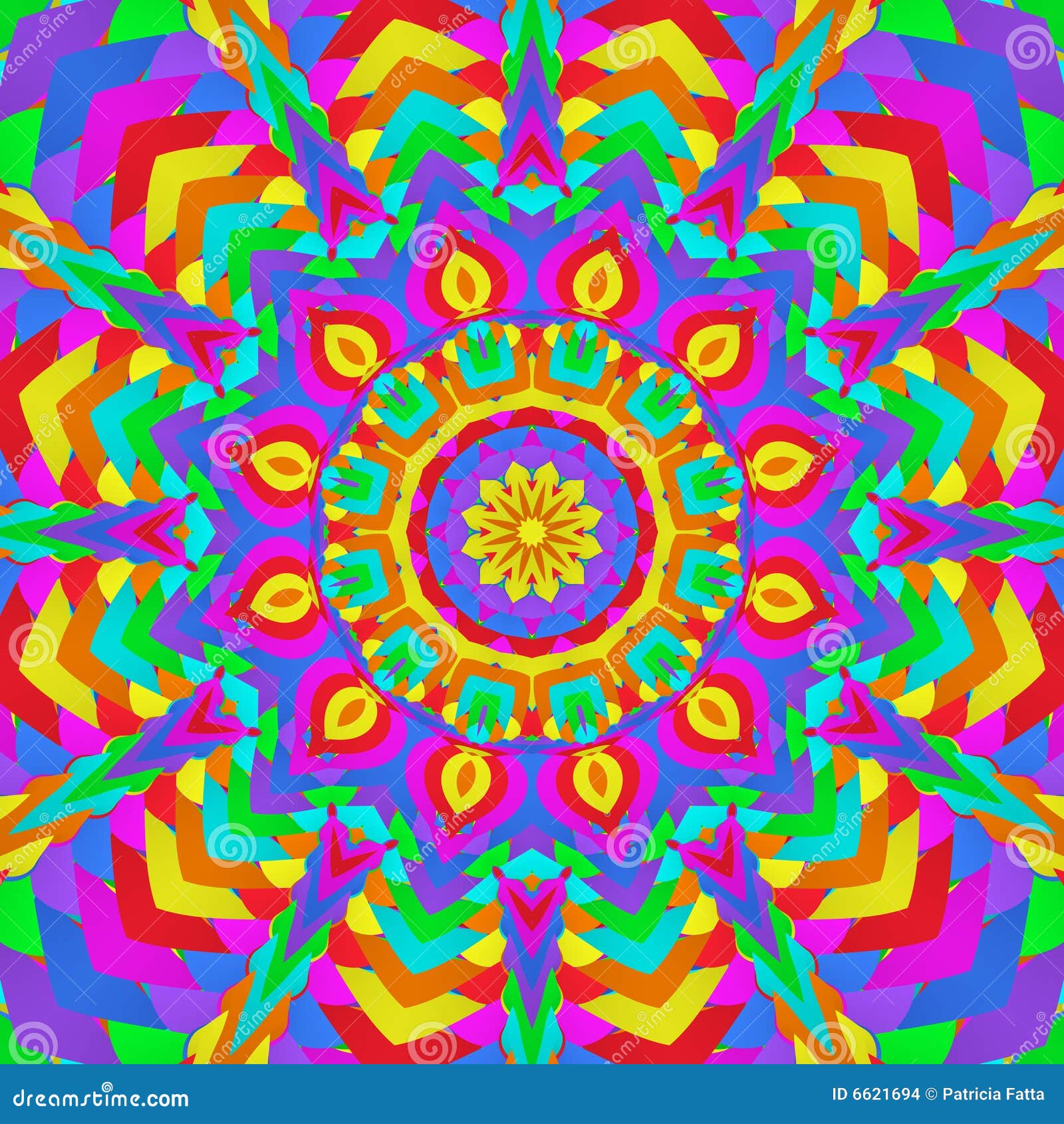 Neon lightbulb mandala stock illustration. Illustration of purple - 6621694