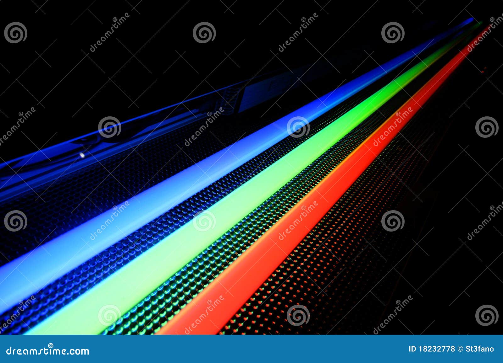 Neon Lights stock photo. Image of modern, graphic, green - 18232778