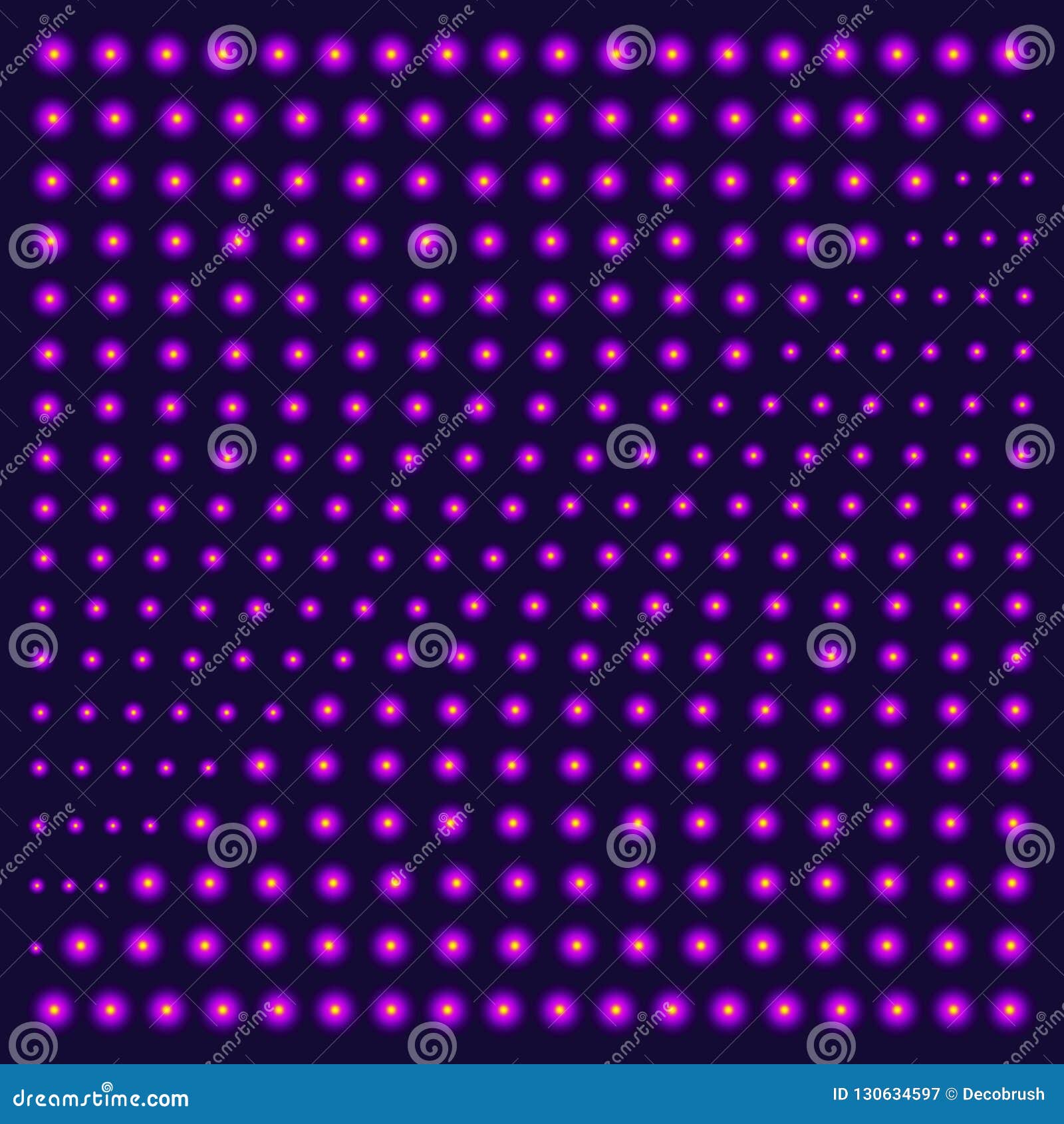 Neon Lights Background, Magenta Purple Gradient Pattern. Light Square ...