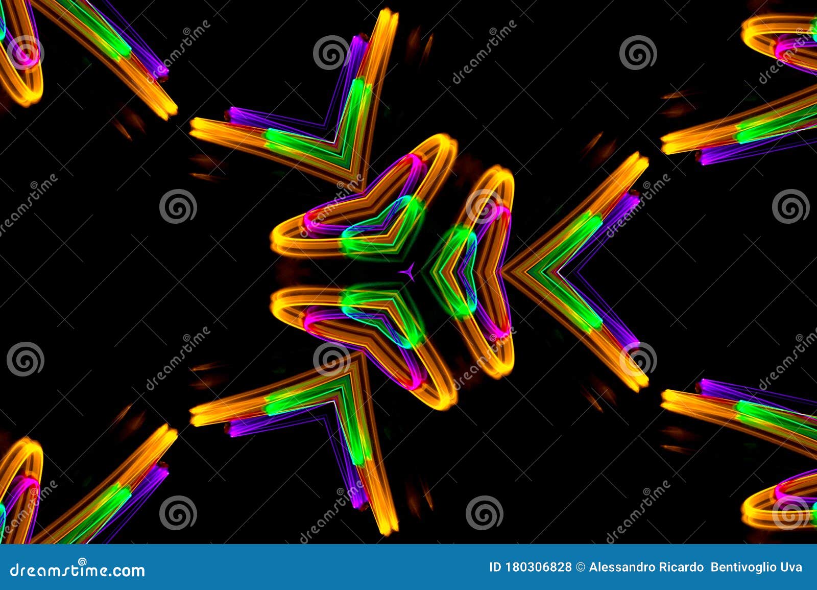 Neon Lights concept stock illustration. Illustration of colours - 180306828