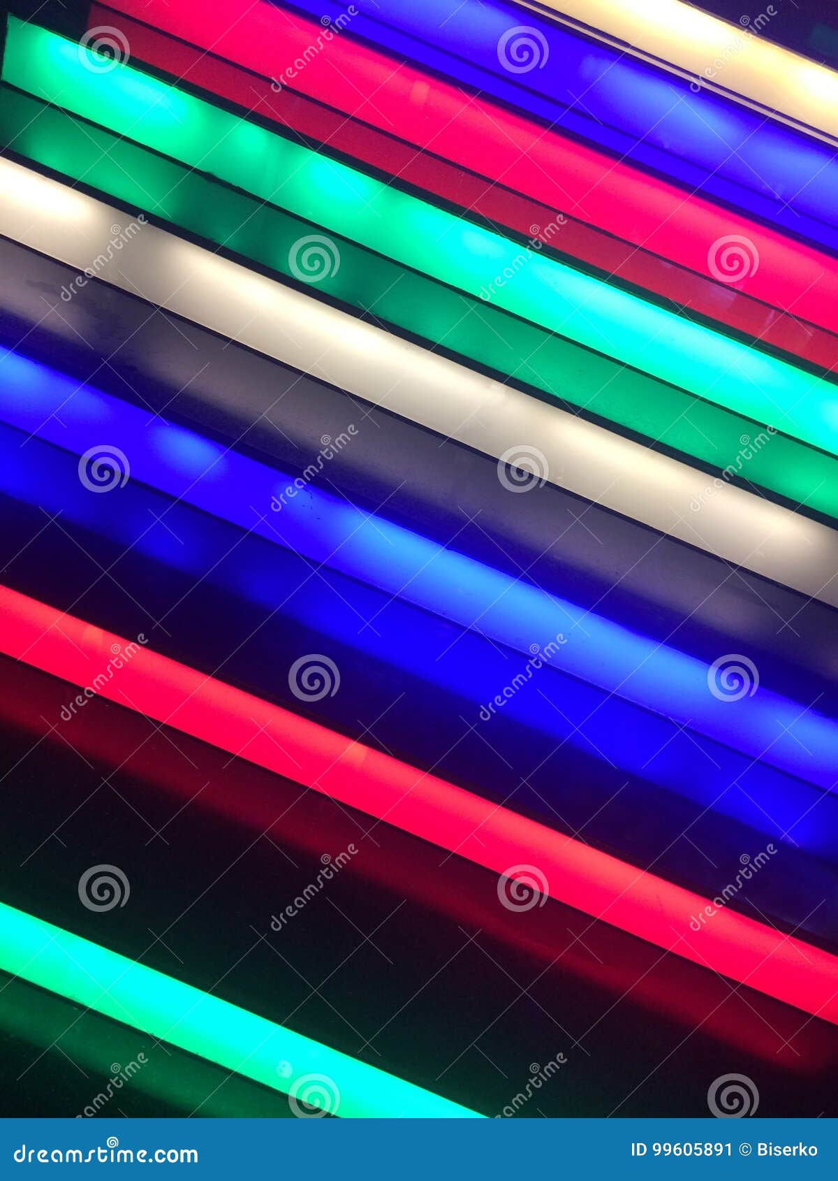 Neon lights stock image. Image of electricitiy, green - 99605891
