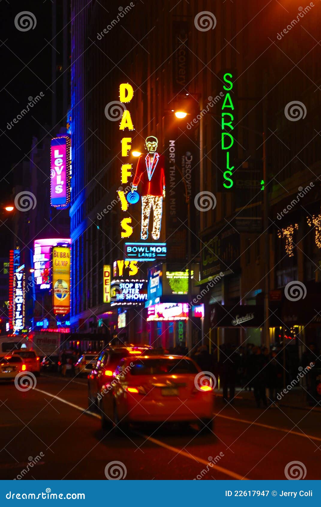 Neon Lights of Manhattan, NYC Editorial Photography - Image of city ...