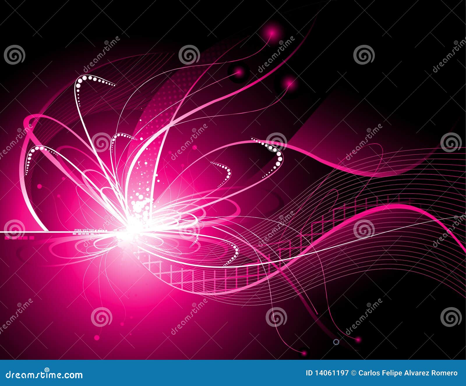 Neon lights vector stock vector. Illustration of background - 14061197