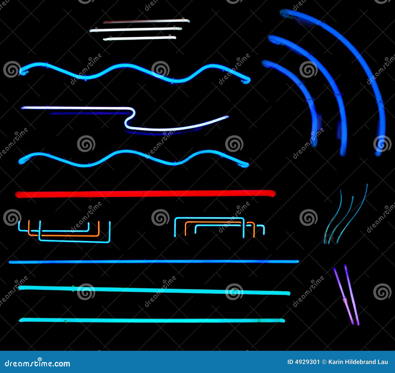 Neon Lines stock illustration. Illustration of night, element - 4929301