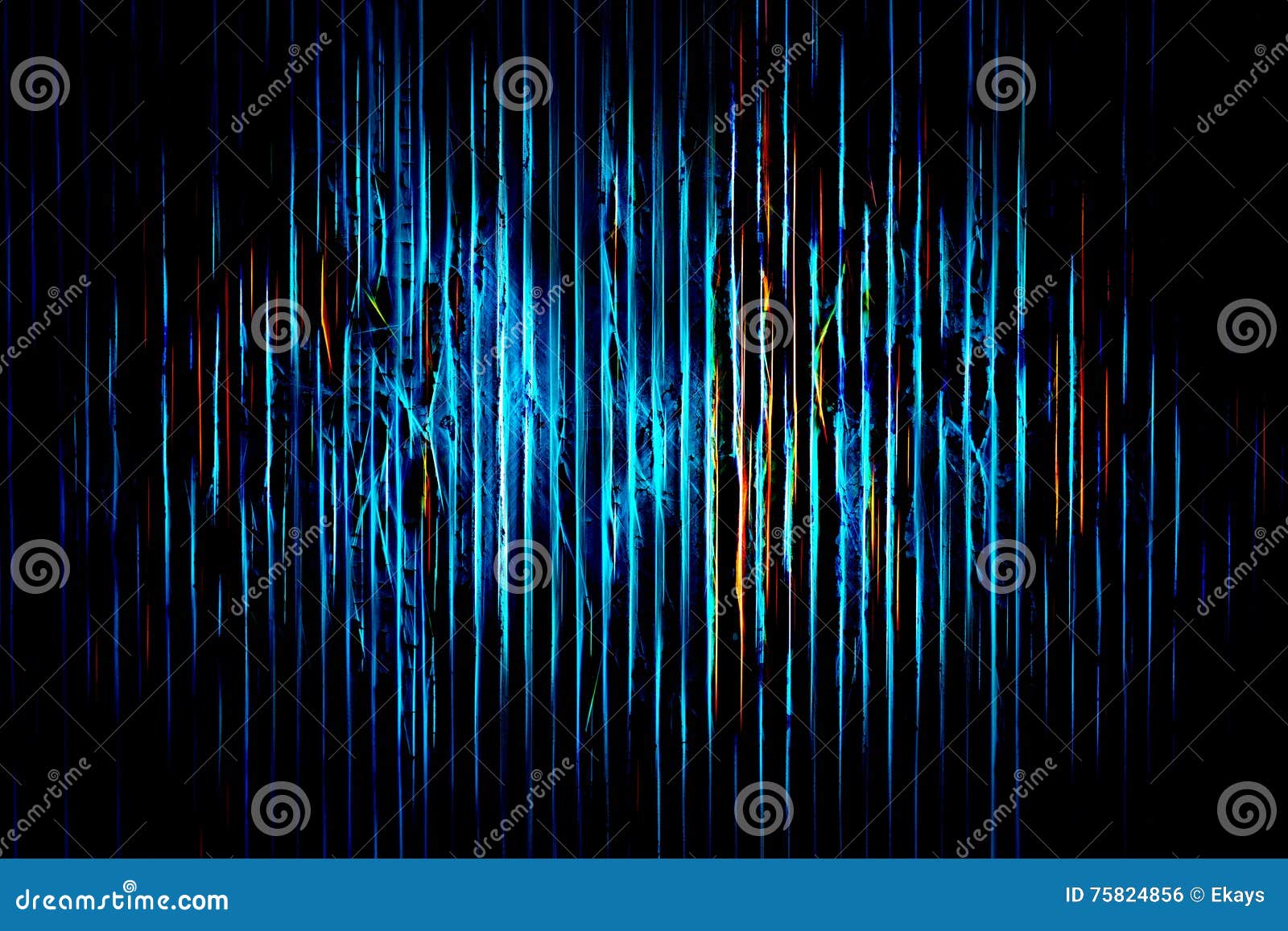 Neon Lines Effect Background Stock Illustration - Illustration of ...