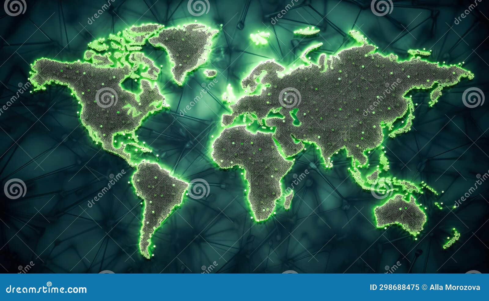 World Map - Neon Outline Royalty-Free Stock Photo | CartoonDealer.com ...