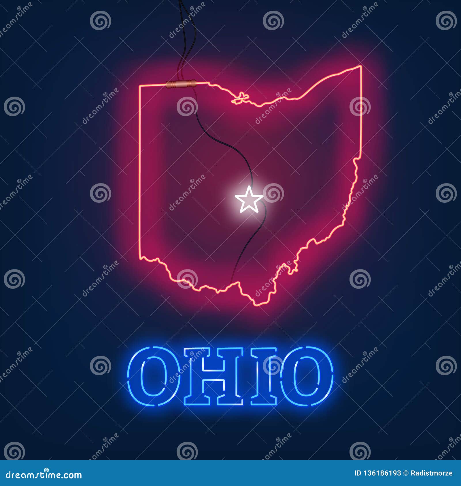Neon Ohio Stock Illustrations – 68 Neon Ohio Stock Illustrations ...