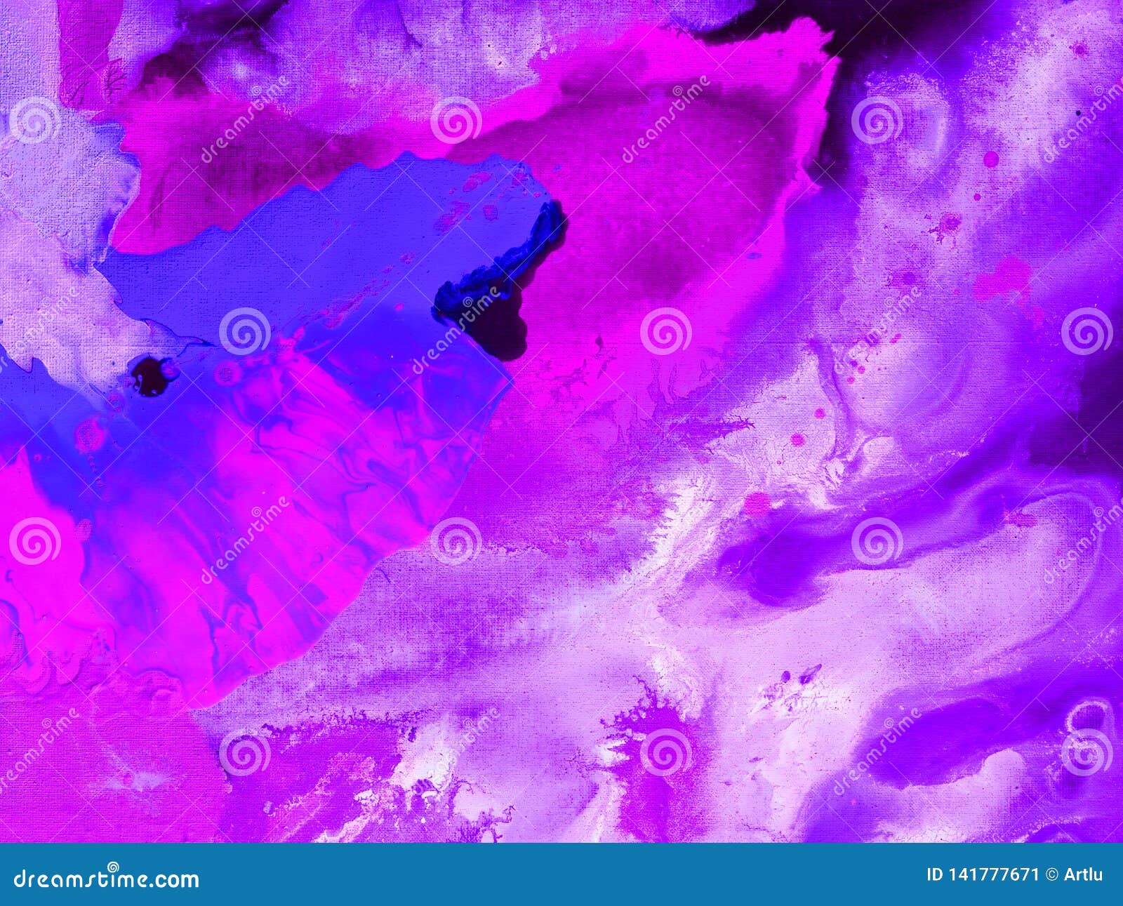 Neon Marble Texture, Abstract Hand Painted Background Stock ...