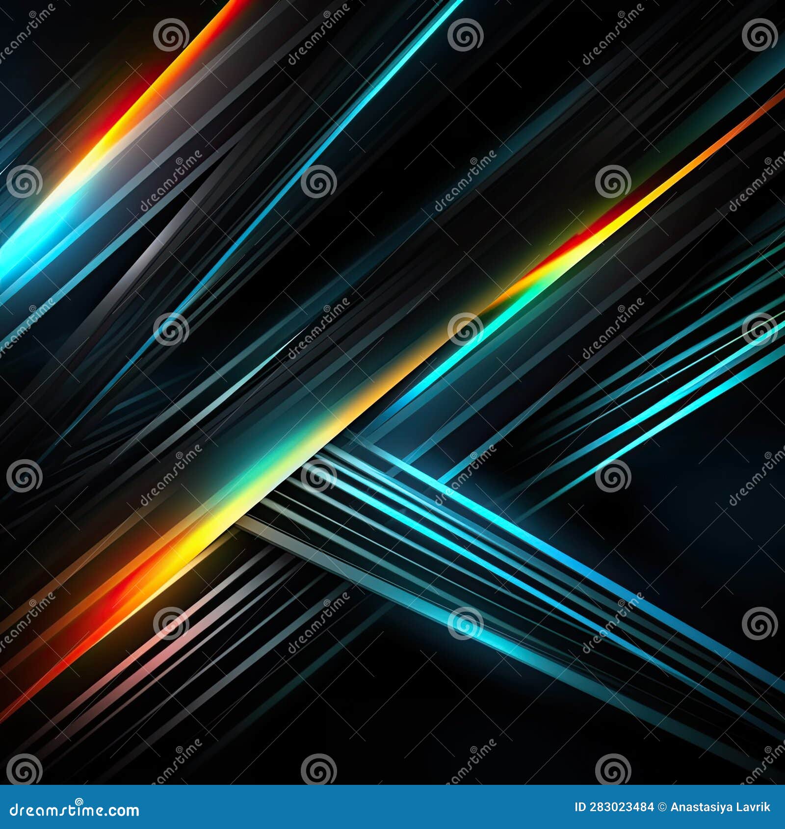 Neon metallic background stock illustration. Illustration of geometric ...