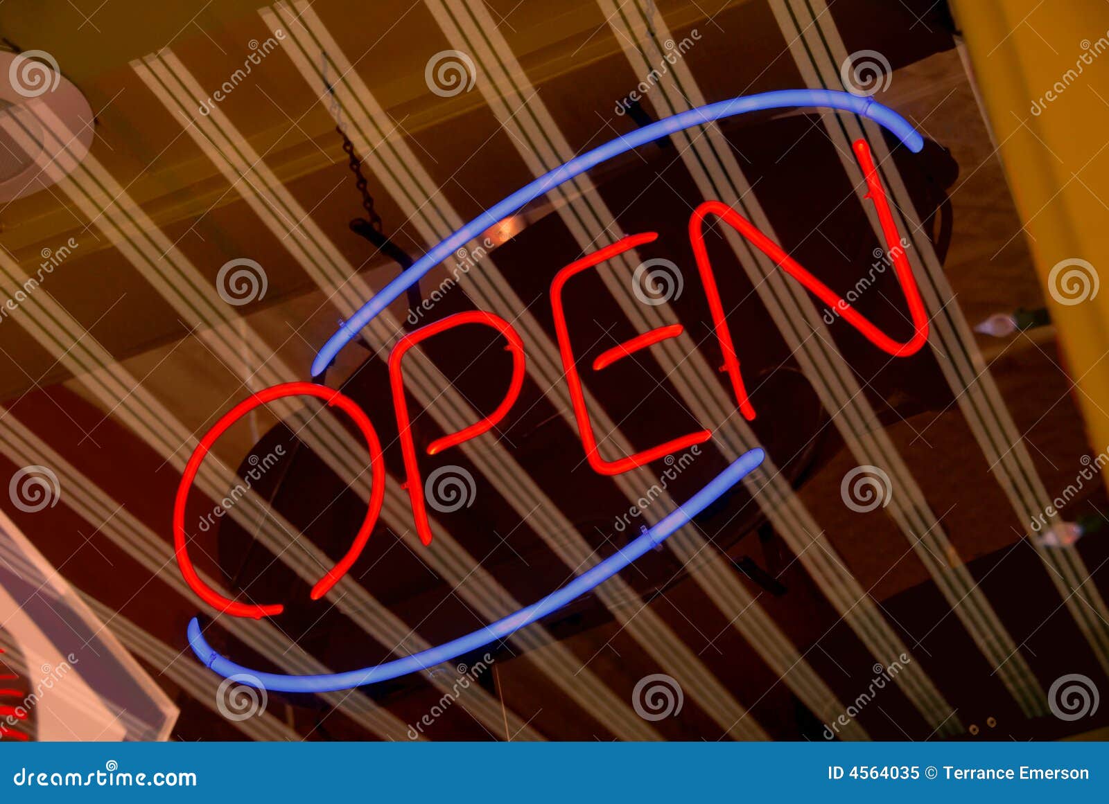 Neon Open Sign stock image. Image of brightly, display - 4564035
