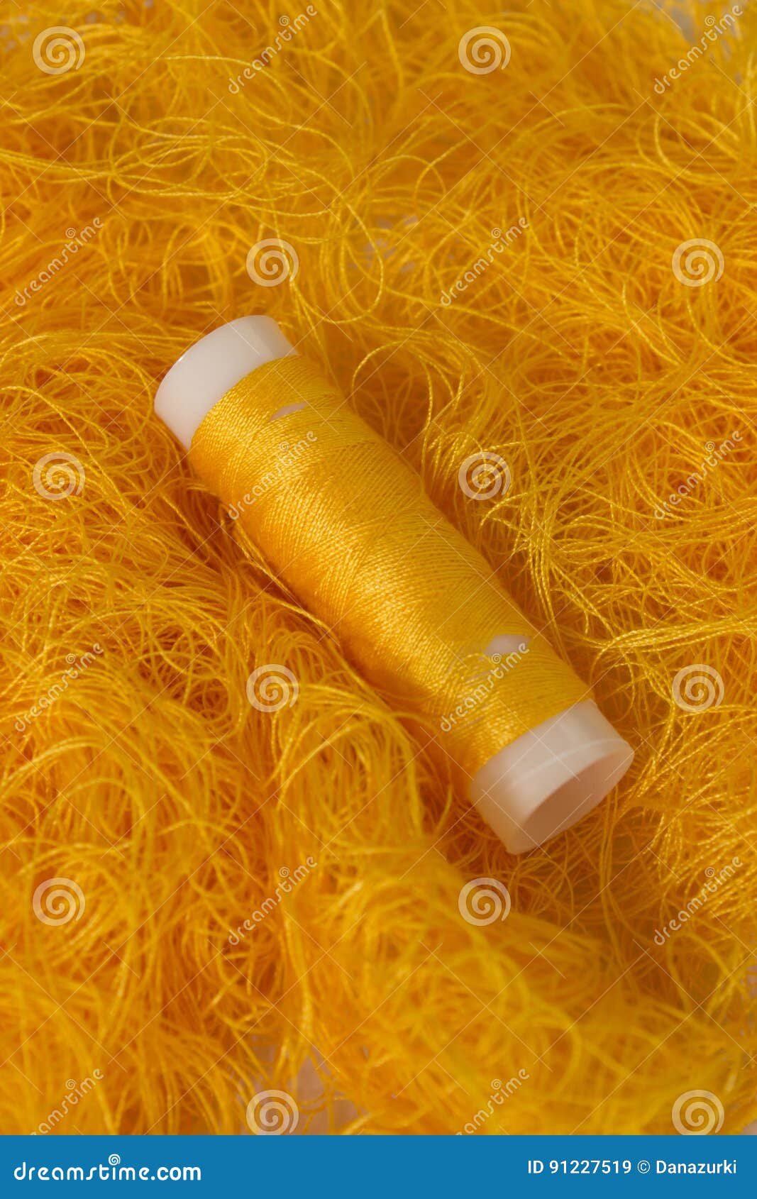 Neon Orange Sewing Thread Roll Background Stock Image - Image of ...