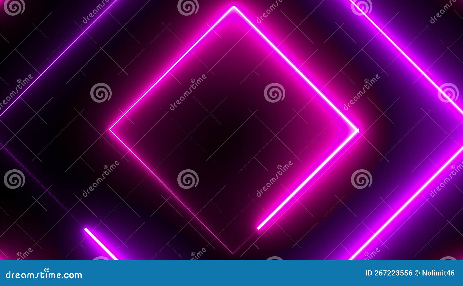 Neon polygons stock illustration. Illustration of decoration - 267223556