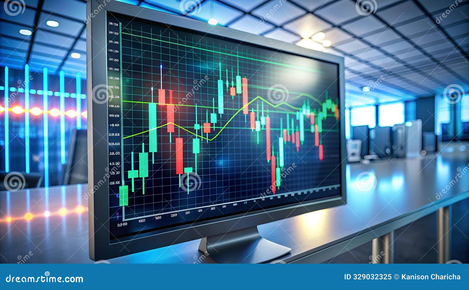 Interactive Chart Connected Network Icon For Data Visualization And ...