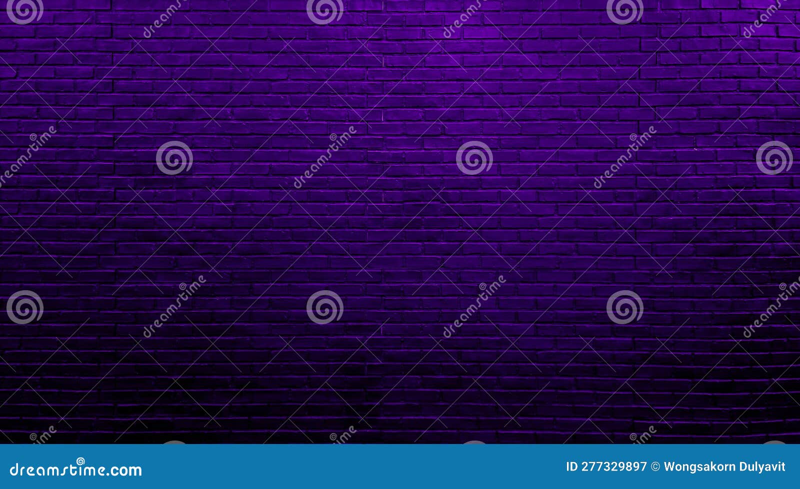 Neon Purple Brick Wall Texture for Pattern Background. Abstract ...