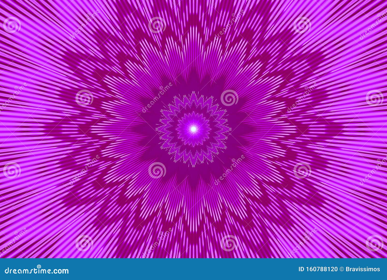 Neon Purple Glowing Ray Beam. Abstract Stock Illustration ...