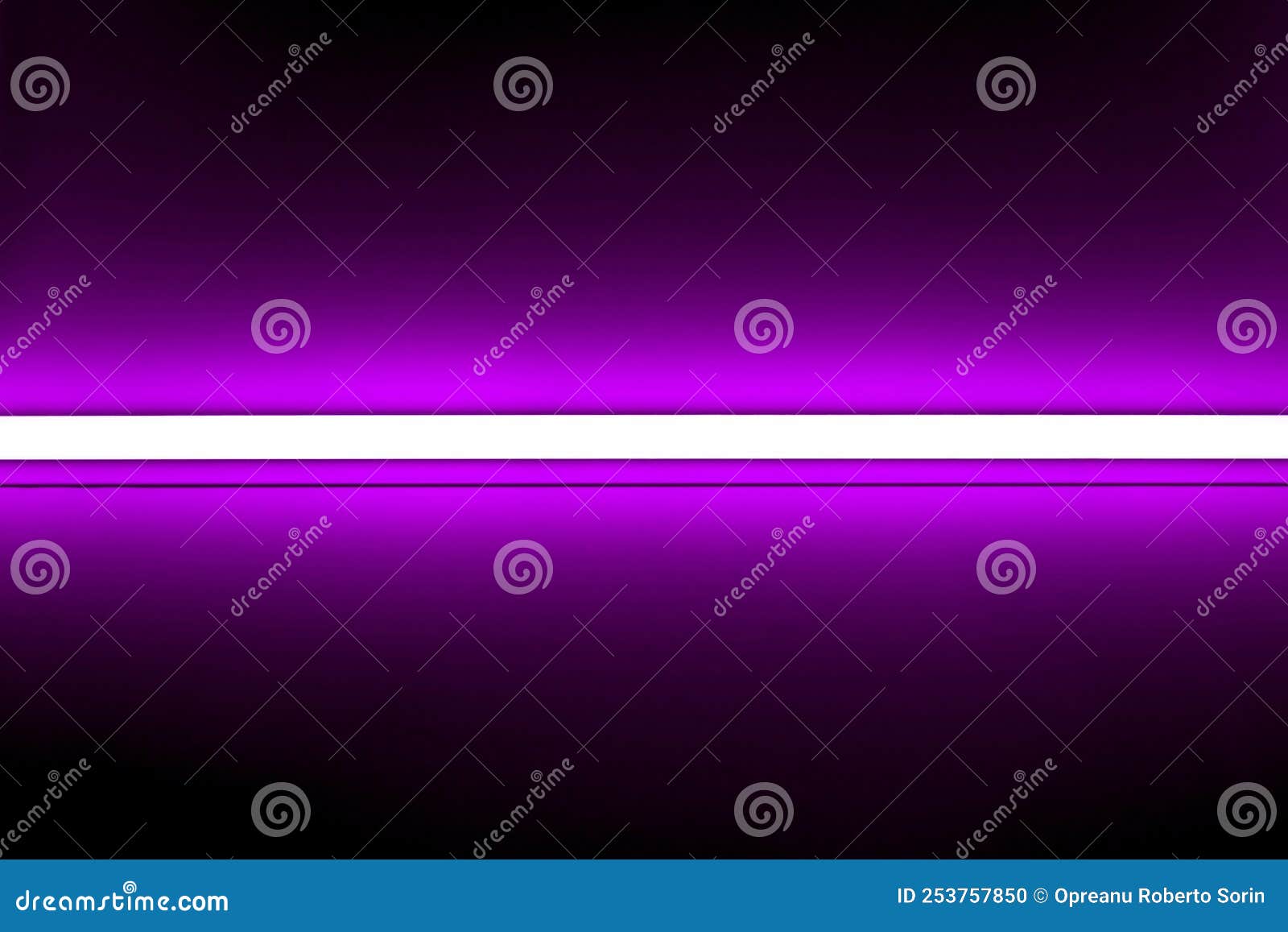 Neon Purple Lights, Glowing Horizontal Line Stock Illustration ...