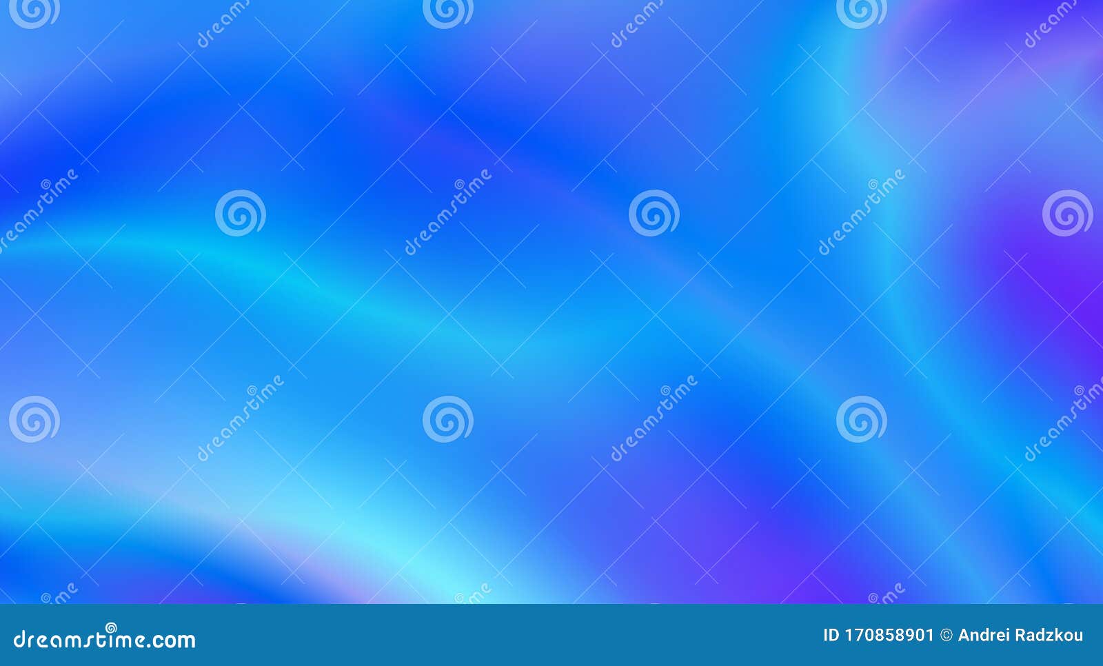 Radiance. Blurred Background With Neon Blue And Purple Color Spots ...