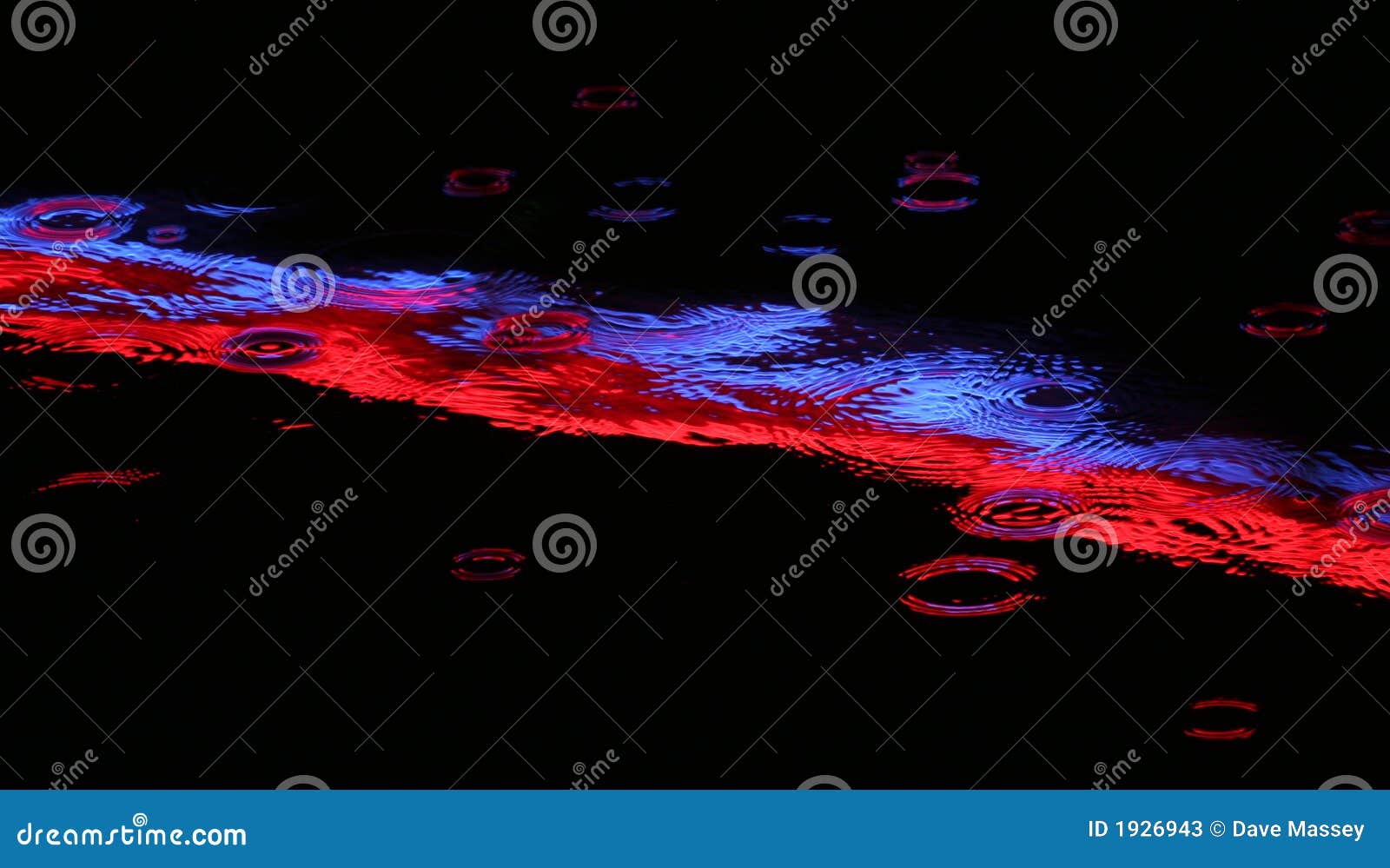 Neon Rain Drops stock image. Image of light, city, dark - 1926943