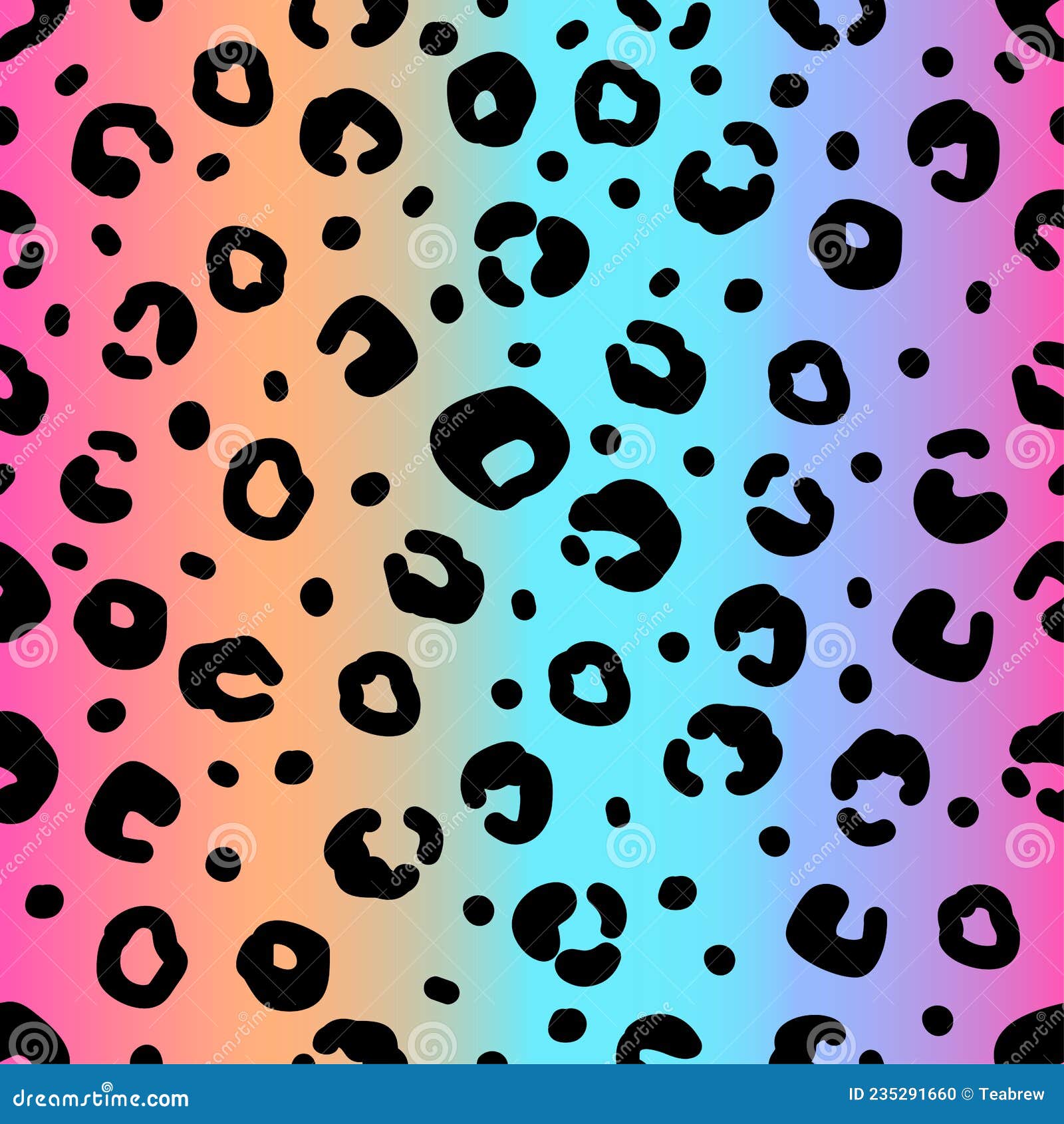 Neon Rainbow Colored Gradient Background. Vector Wallpaper Stock Vector ...