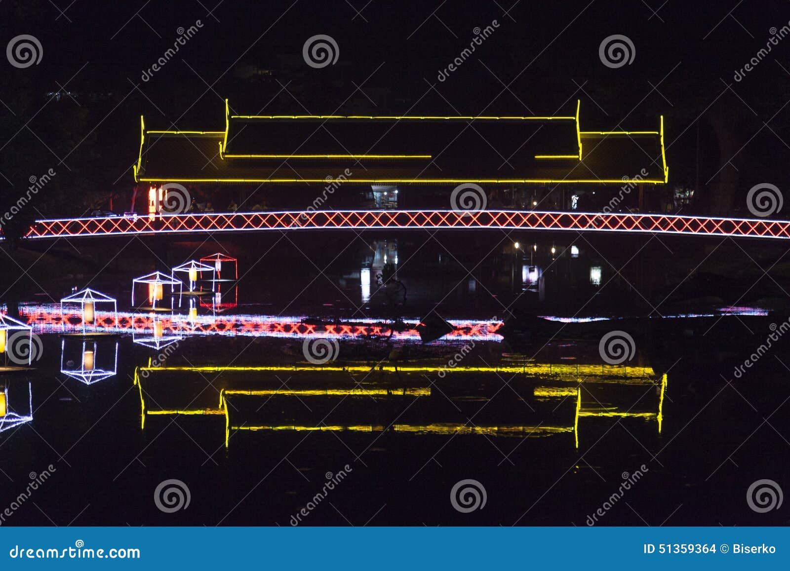 Neon lights stock photo. Image of power, reflection, lights - 51359364