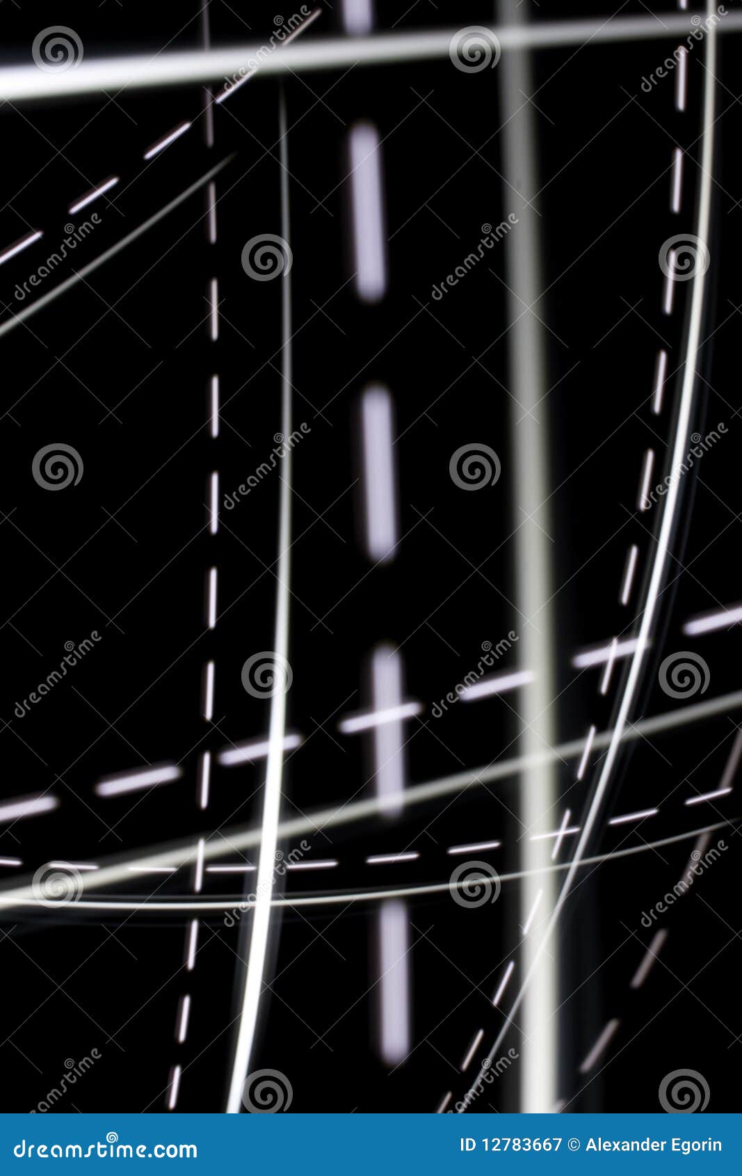 Neon Road stock image. Image of futuristic, abstraction - 12783667