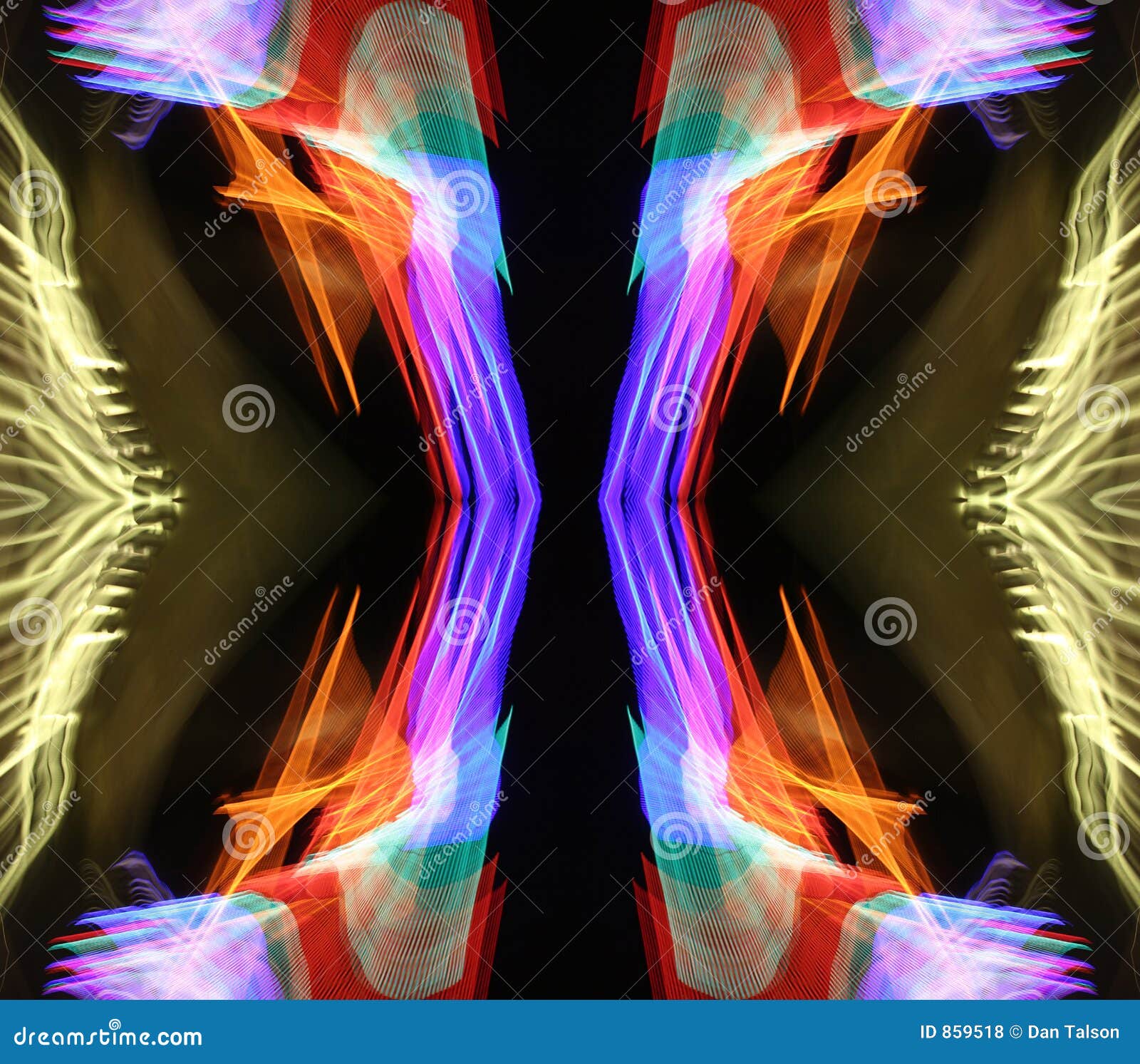 Neon rods stock photo. Image of pattern, trail, direction - 859518