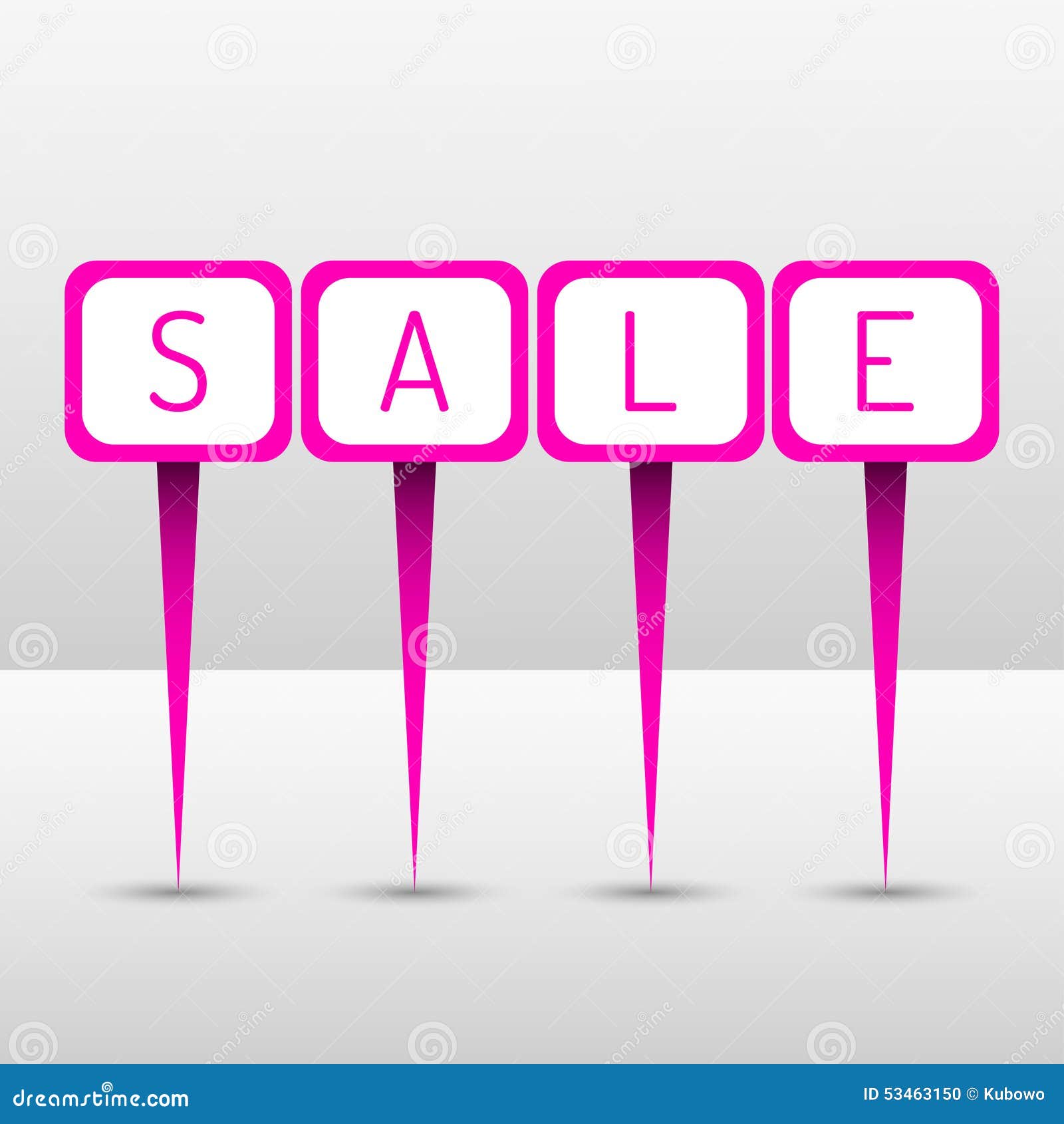 Neon sale pins stock vector. Illustration of dart, designs - 53463150