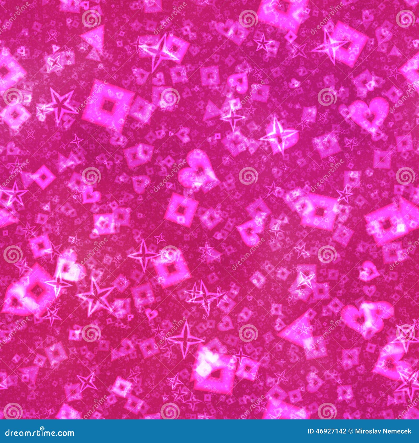 Neon Shape Symbols Generated Seamless Texture Stock Illustration ...