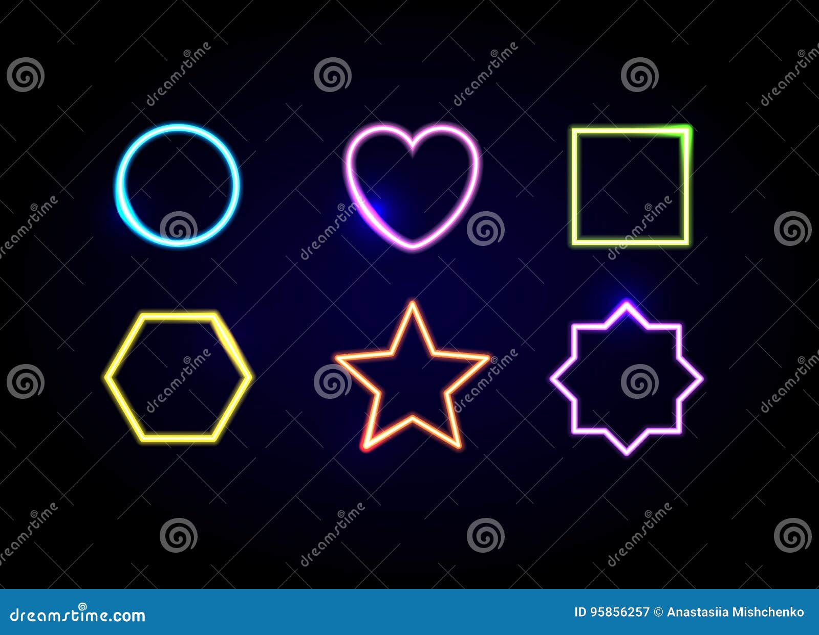 Hexagon Star Infographic Vector Illustration | CartoonDealer.com #42520580