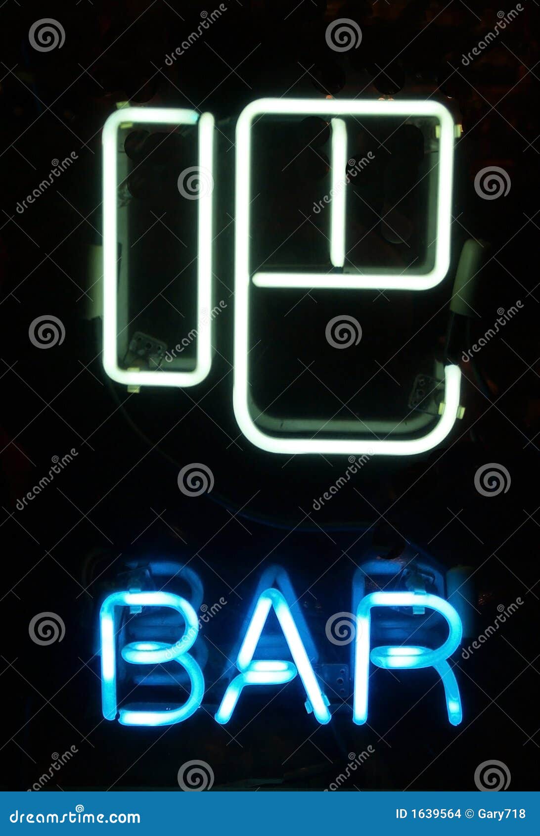 A Neon Sign of Bar in Chinese Stock Photo - Image of dictionary ...