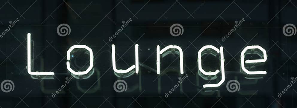 Neon sign - Lounge stock image. Image of electrical, symbol - 30918959