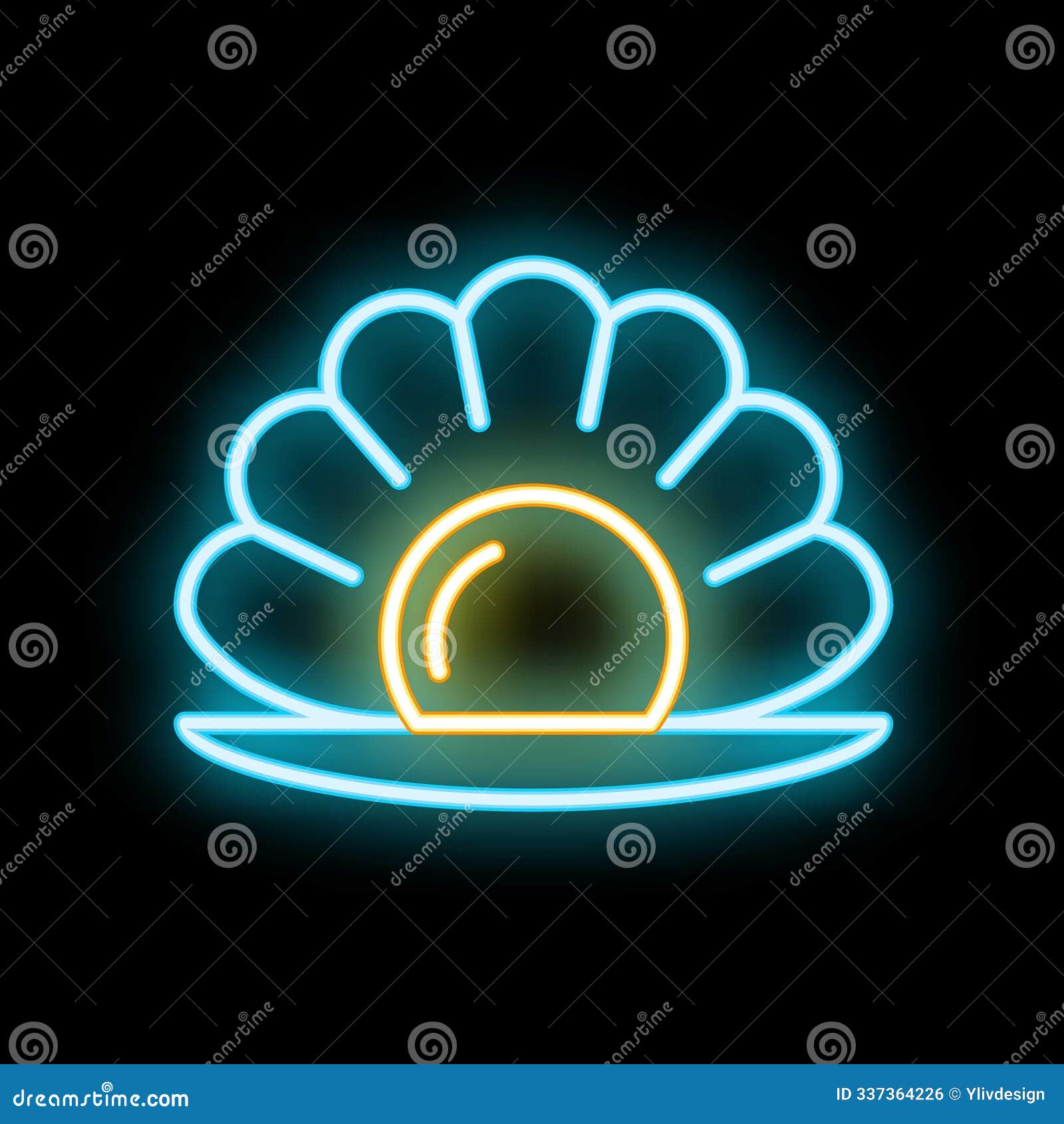 Open Oyster Close-up On Black Background, Open French Oyster. Healthy ...