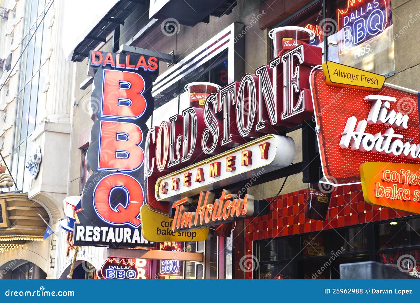 Neon Signs In Times Square Editorial Image | CartoonDealer.com #25962970 Neon Signs In Times Square Editorial Image | CartoonDealer.com #25962970