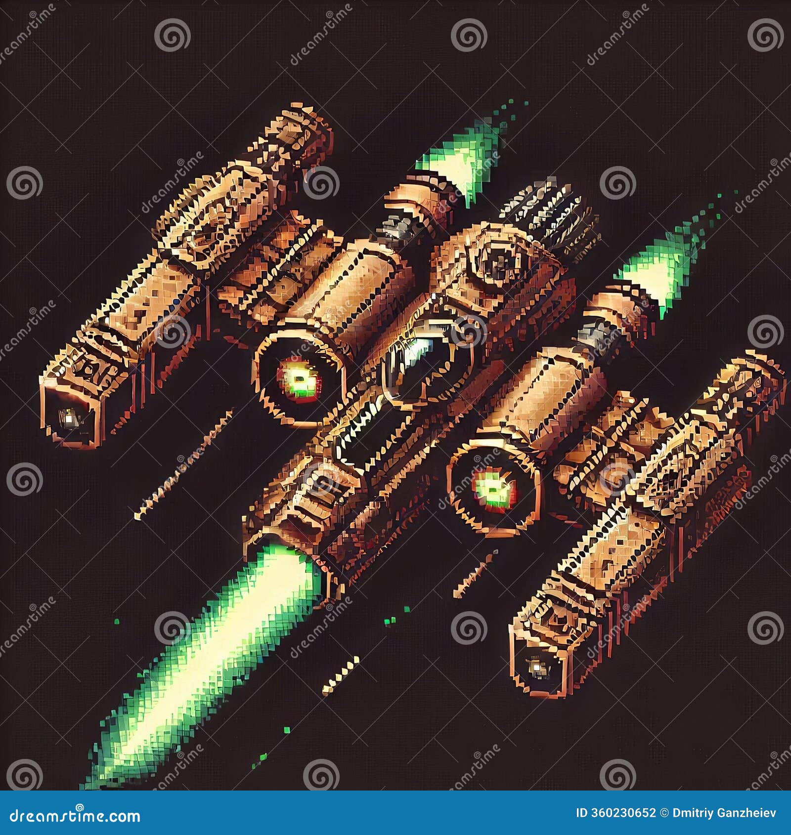 Neon Spacecraft Design stock illustration. Illustration of artifact ...
