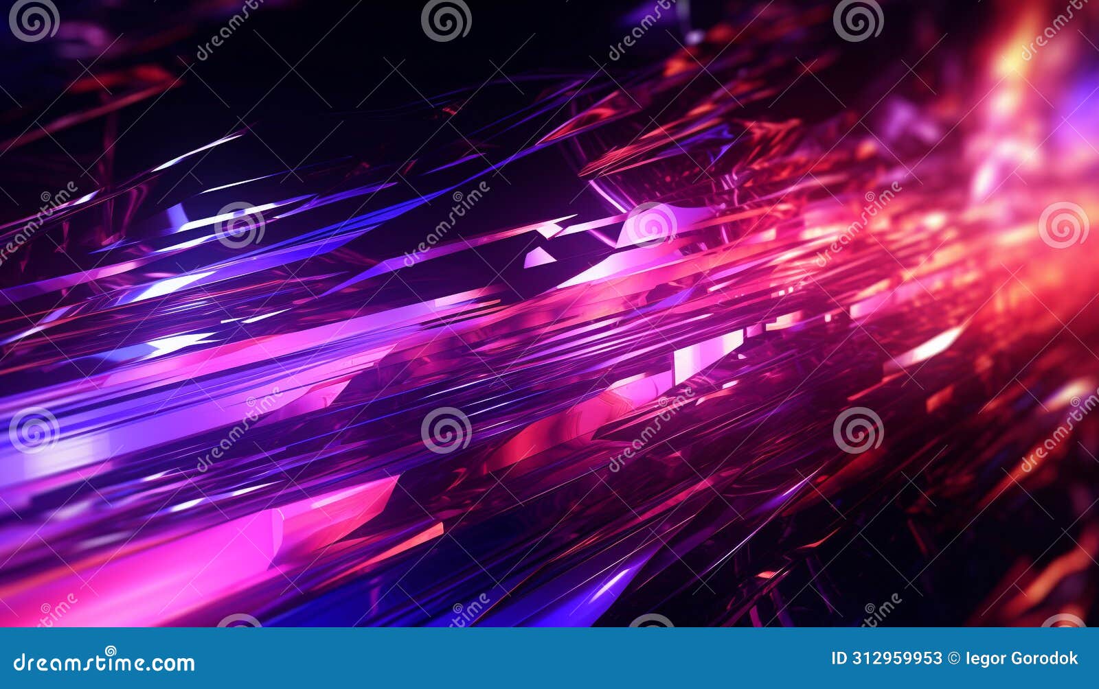 Neon Speedstream - Abstract Ruby and Amethyst Energy Flow Background ...