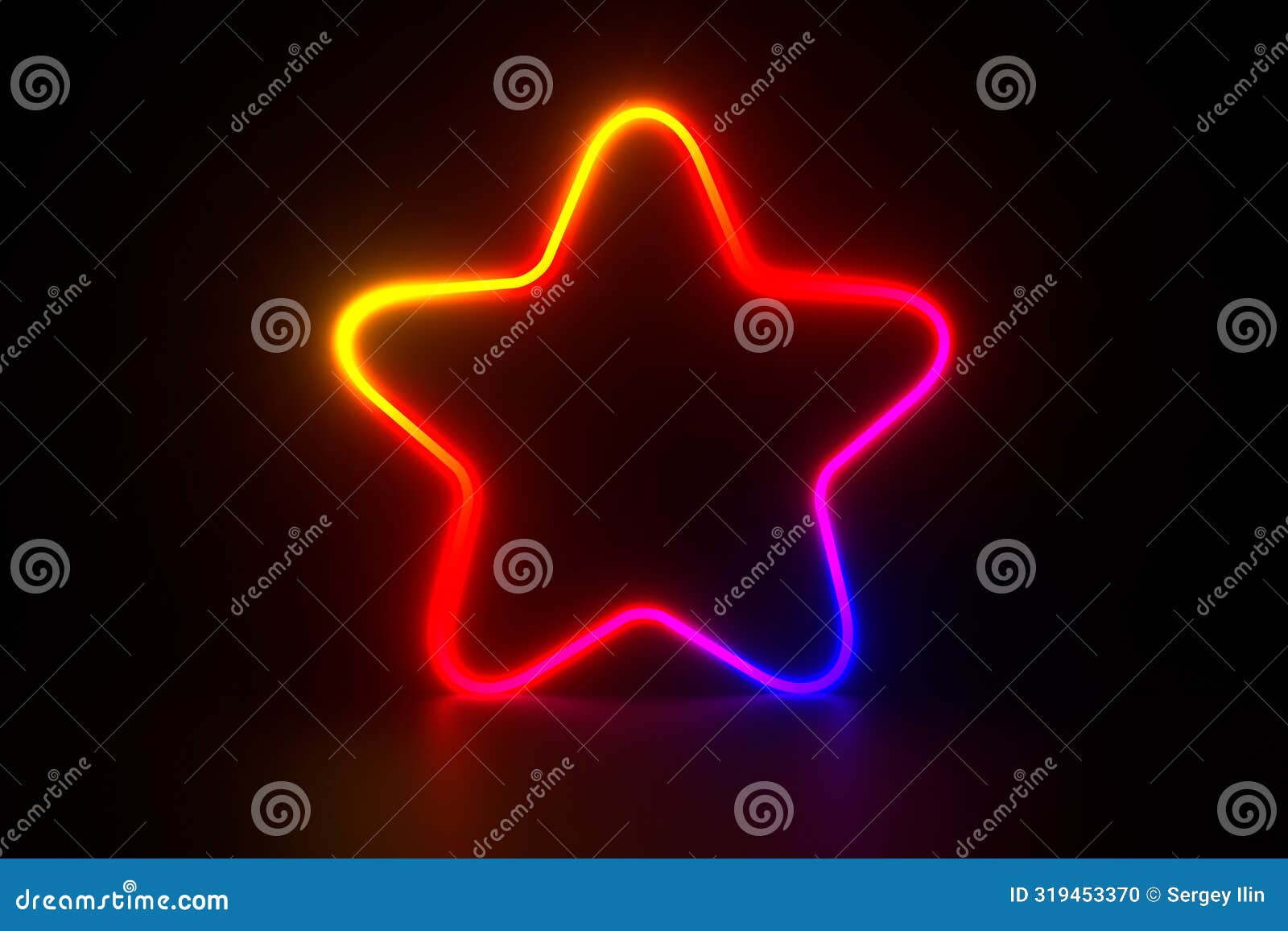 Neon Star Trails Stock Photo | CartoonDealer.com #285577986