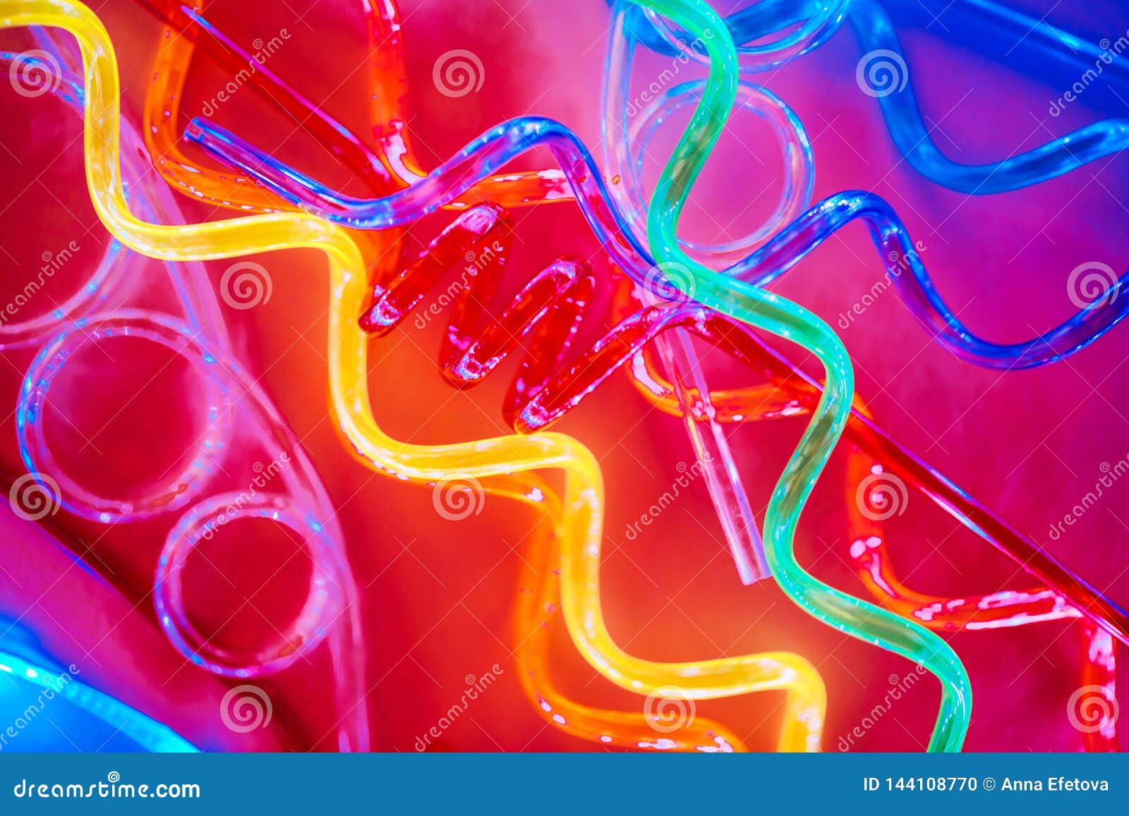 Neon still life stock photo. Image of background, orange - 144108770