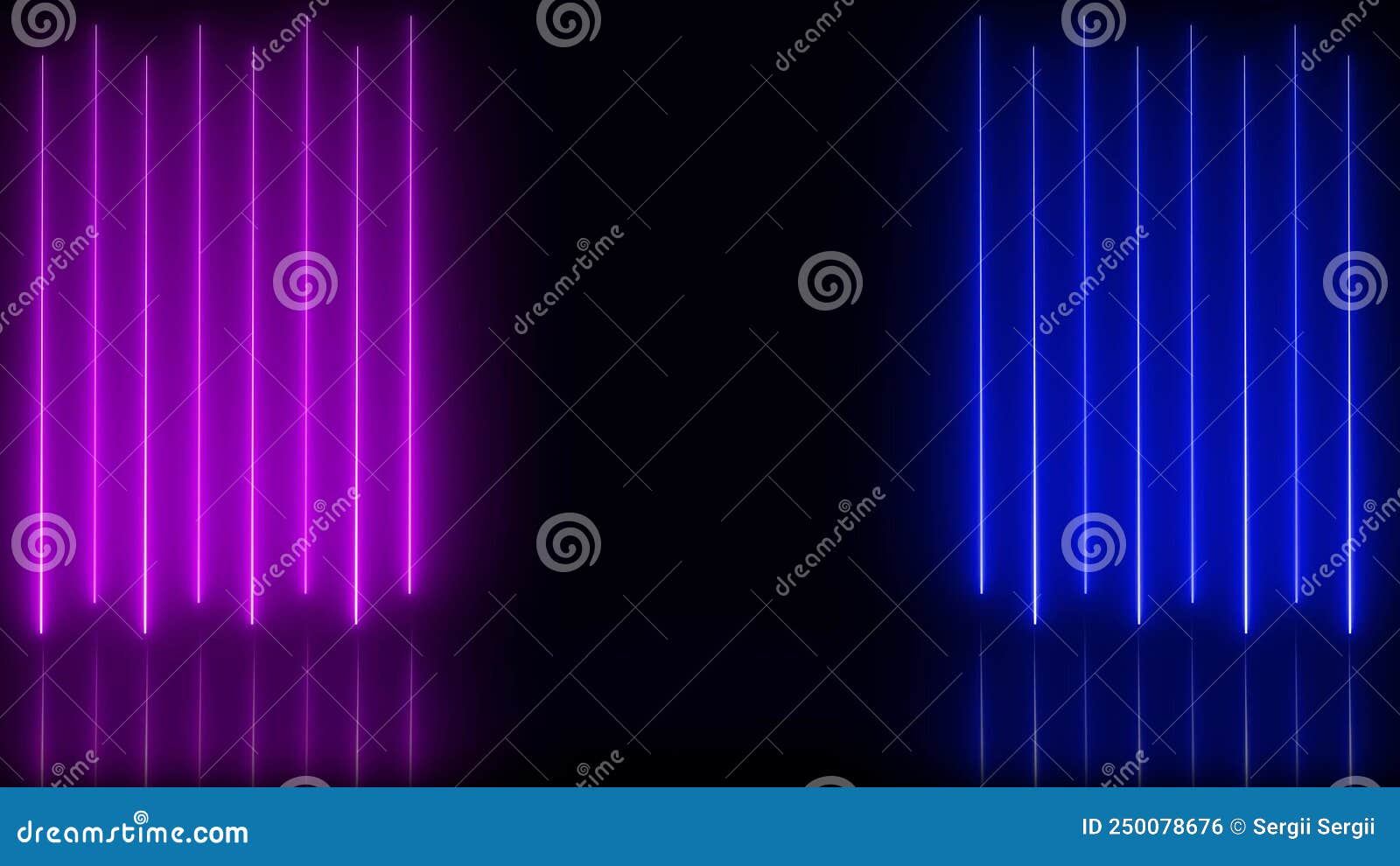 Neon Stream Screen Abstract Animation Background Blue Stock Footage ...