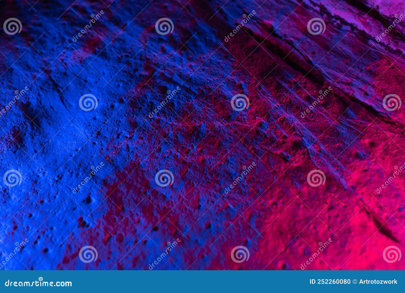 Neon Texture of Granite White Rock in Bright Neon Light Stock Photo ...